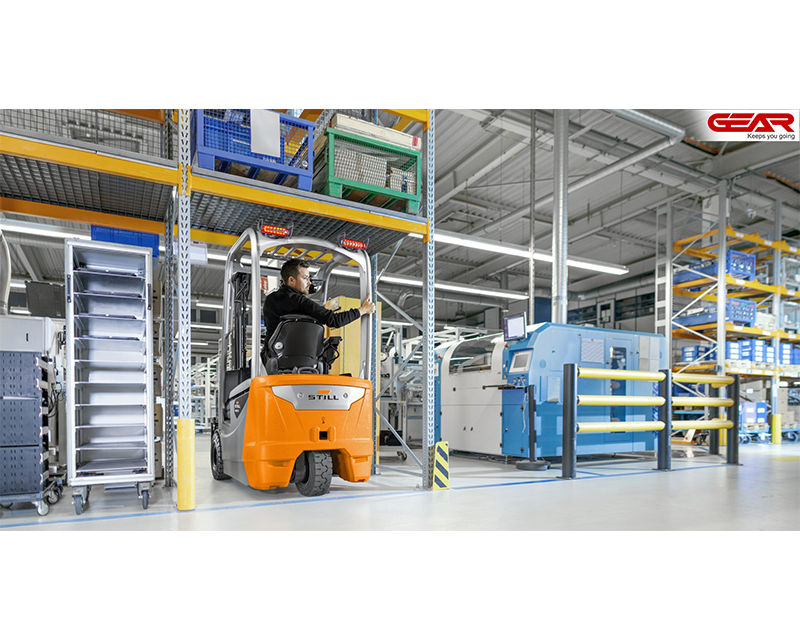 3 Wheel Electric Forklift - Gear India
